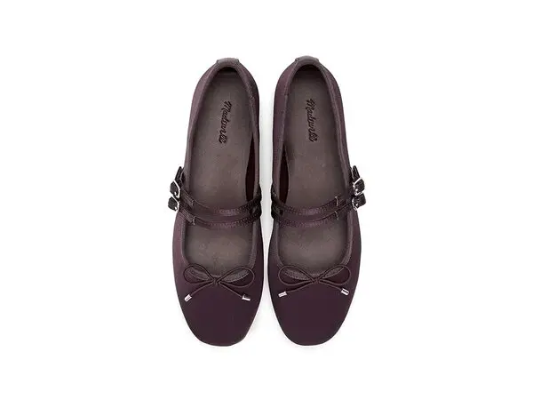 Madewell Greta Double-strap Ballet Flats