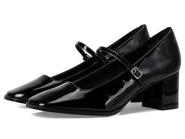 Madewell The Greta Pump Mary Jane Block Heel Dress Flats