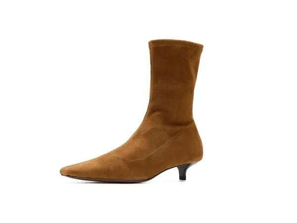 Madewell Suede Glove Ankle Boots