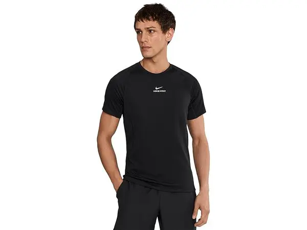 Nike Pro Training Dri-fit Short Sleeve Top - Black