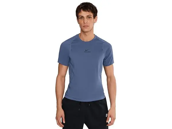 Nike Pro Training Dri-fit Short Sleeve Top - Blue