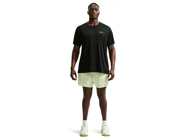 Nike Stride Dri-fit Adv Short Sleeve Running Top - Black