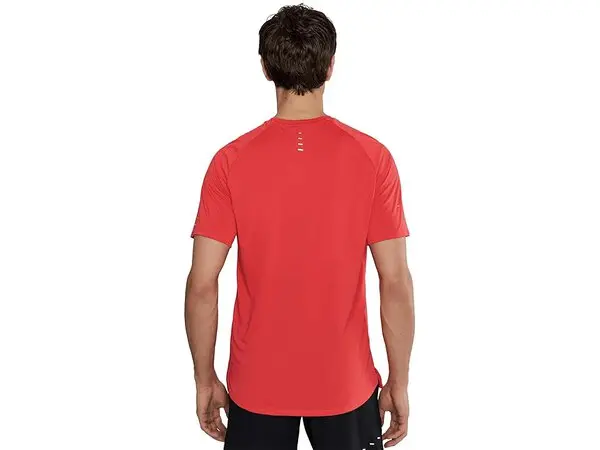Nike Stride Dri-fit Adv Short Sleeve Running Top - Red