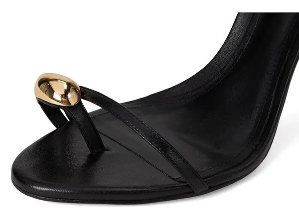 Schutz Maya Strappy Stiletto Sandals With Embellishment - Black