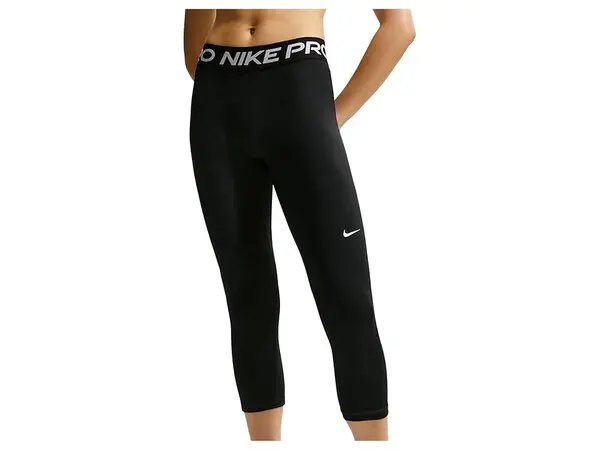 Nike Pro Mid-rise Crop Leggings Workout /white