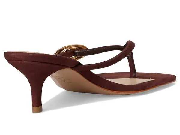 Schutz Miriam Kitten Heel Thong Sandal