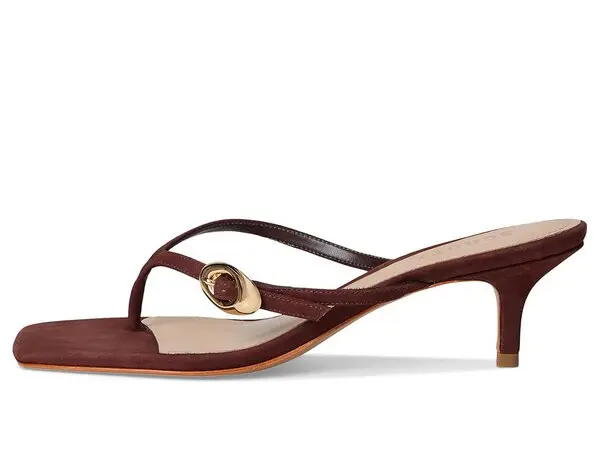 Schutz Miriam Kitten Heel Thong Sandal