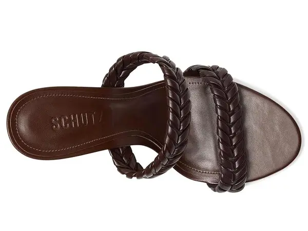 Schutz Cipri Mule Sandals - Brown