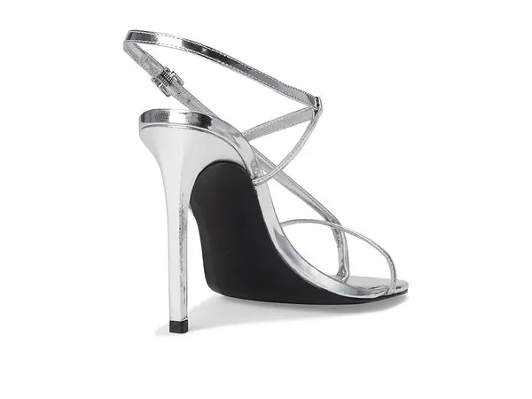 Schutz Azure Stiletto Sandals - Silver