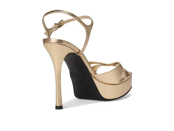 Schutz Maxine Platform Stiletto Sandals With Ankle Strap - Multi