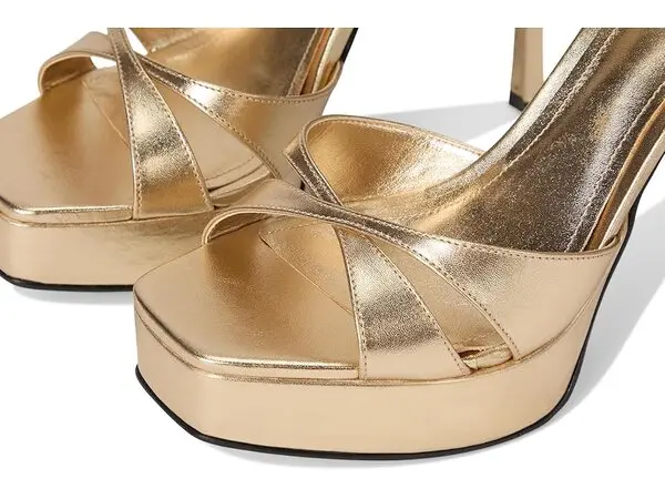 Schutz Maxine Platform Stiletto Sandals With Ankle Strap - Multi