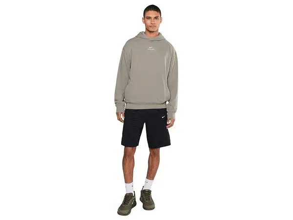 Nike Pro Training Dri-fit Mid Layer Hoodie Sweatshirt - Gray