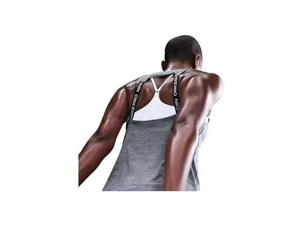 Nike Pro Dri-fit Scoop Neck Tank - Gray