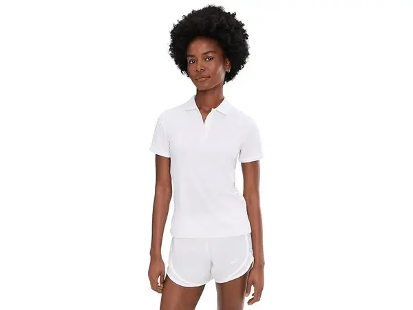 Nike Victory Dri-fit Short Sleeve Golf Polo - White