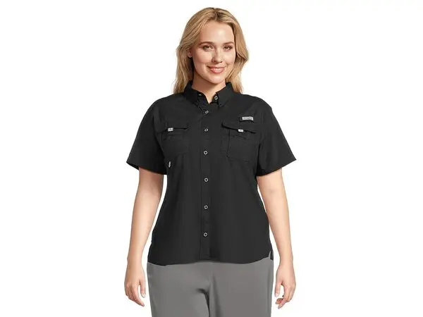 Columbia Bahama Ii Short Sleeve Shirt - Black