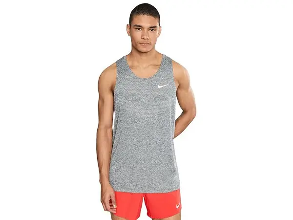 Nike Dri-fit Adv Running Tank Top - Gray