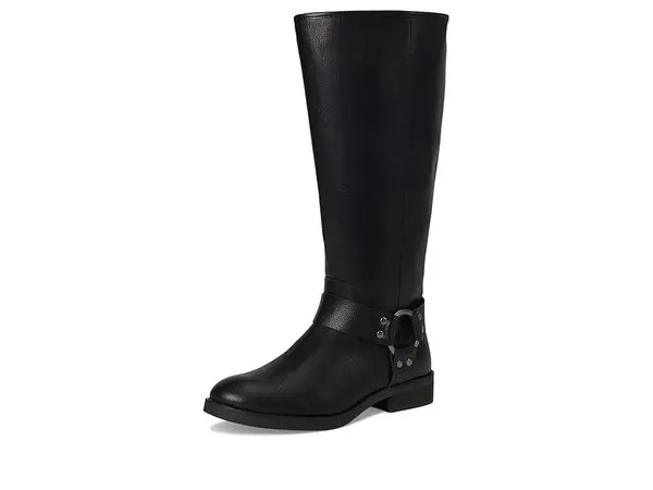 FRYE AND CO. Kellie Harness Wide Calf Boots - Black