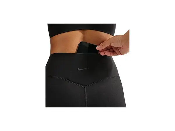 Nike Zenvy Gentle-support High-waisted 8 Biker Shorts - Black