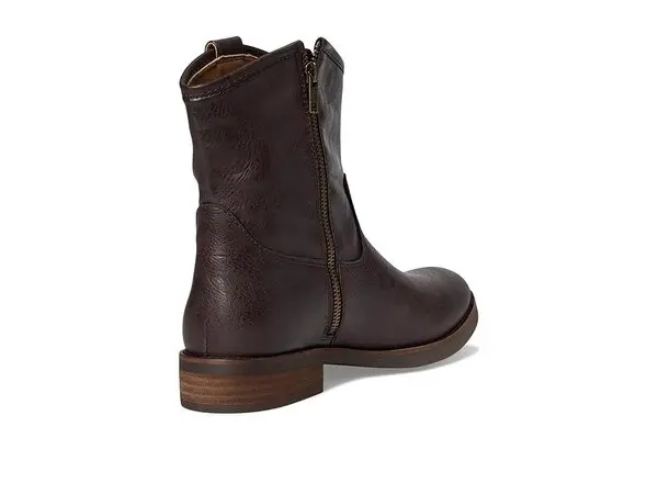 FRYE AND CO. Kellie Button Ankle Boots - Brown
