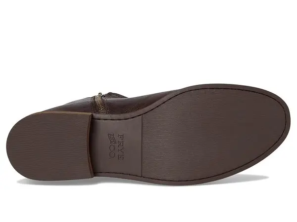 FRYE AND CO. Kellie Button Ankle Boots - Brown