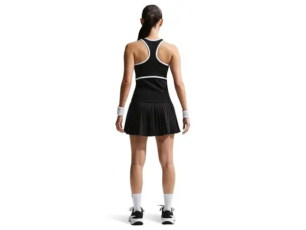 Nike Victory Dri-fit High-waisted Pleated Tennis Skirt - Black