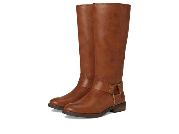FRYE AND CO. Kellie Harness Boots - Tan