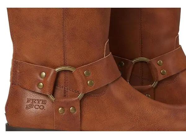 FRYE AND CO. Kellie Harness Boots - Tan