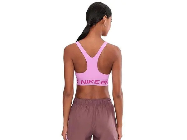 Nike Pro Light-support Sports Bra Bra Light Magenta/ice Peach/metallic Silver