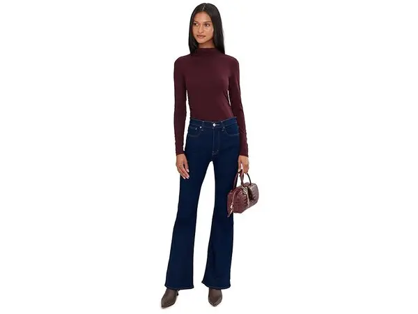 Madewell The Stretch Flare Jean - Blue