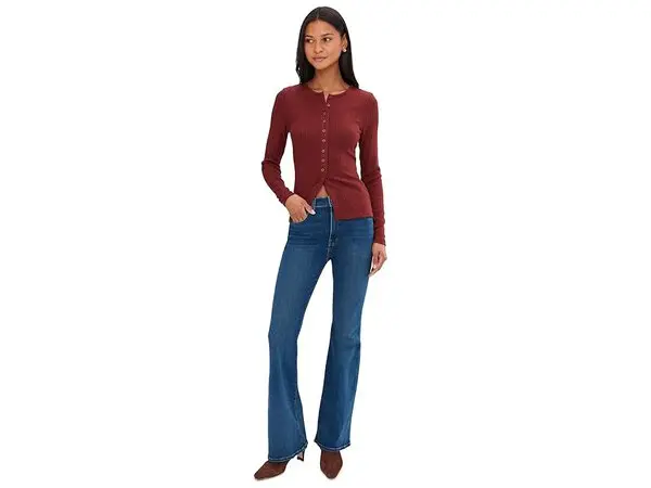 Madewell Stretch Flare Jeans - Blue
