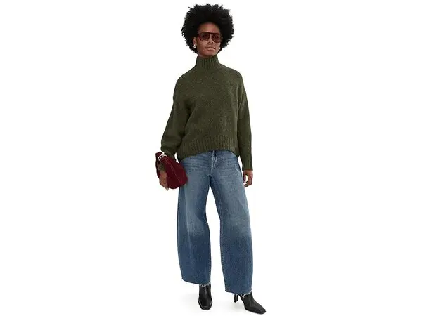 Madewell Fluffy Wool Turtle Neck Sweater