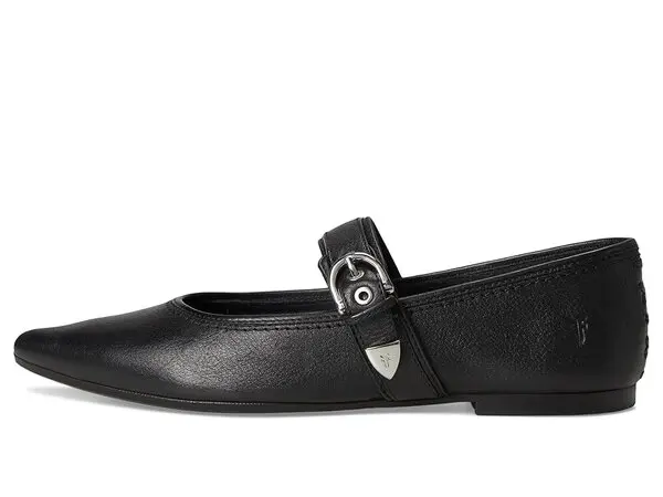 THE FRYE COMPANY Heather Buckle Mary Jane Flats - Black