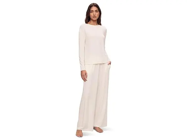 Eberjey Gisele Top Pajama Ivory - Bone