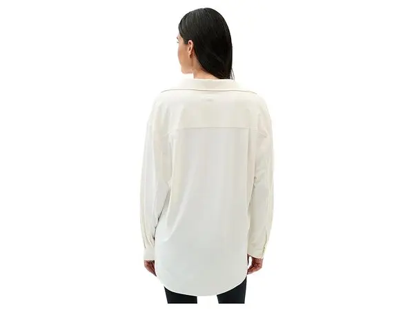 Splits59 Kate Airweight Lite Button Down Shirt - White