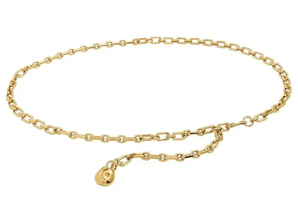 Madewell Loop Chain Belt - Gold