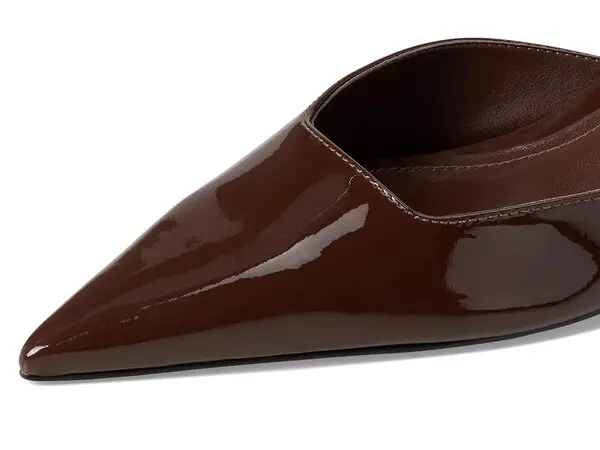 Schutz Paola Mid Slingback Stiletto Heel - Brown