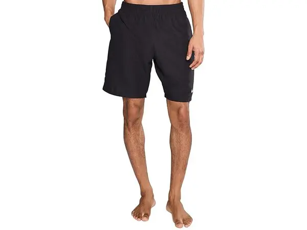 Nike Breaker Essential 9 Brief Lined Volley Swim Trunks - Black