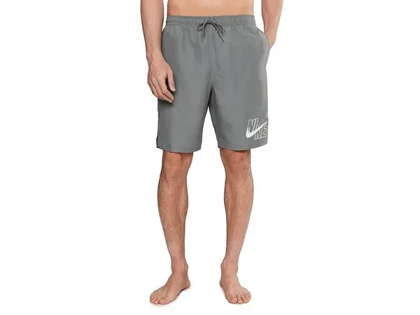 Nike Breaker Logo Volley Swim Shorts - Gray