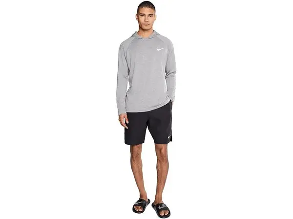 Nike Long Sleeve Hooded Hydroguard - Gray
