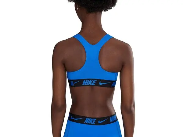 Nike Logo Tape Racerback Bikini Top - Blue