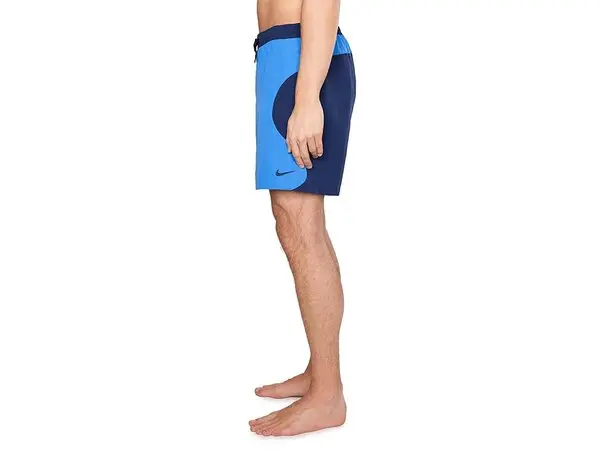 Nike Color Block Volley Swim Shorts - Blue