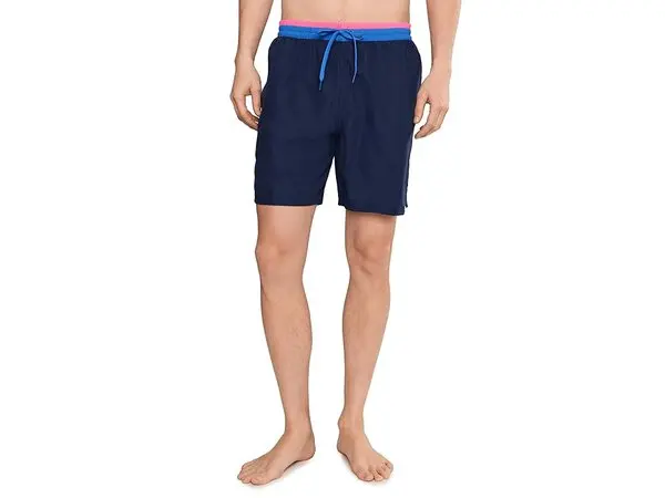 Nike Breaker Tipped Waist 7 Volley Swimwear - Navy