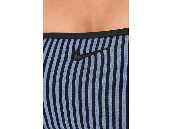 Nike Ripple Texture Bralette Bikini Top - Gray