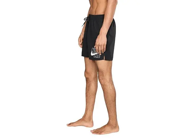 Nike Breaker Logo Volley Swim Trunks - Black