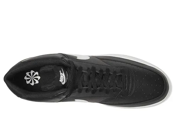 Nike Court Vision Mid Next Nature High Top Sneakers - Black