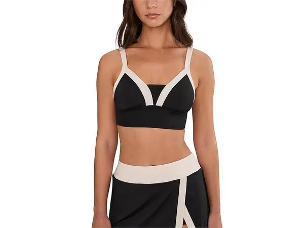 Nike Bold Color Block Midkini - Black