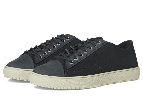 THE FRYE COMPANY Astor Cap Toe Low Lace Sneakers - Blue