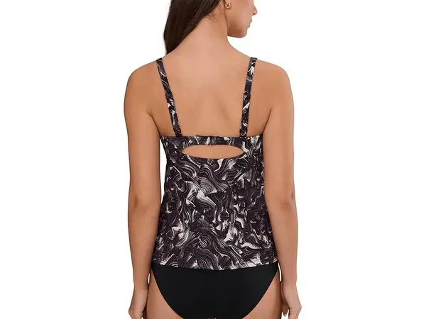 Nike Expressive Brushstrokes V-neck Tankini Swimwear