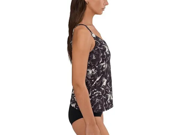 Nike Expressive Brushstrokes V-neck Tankini Swimwear