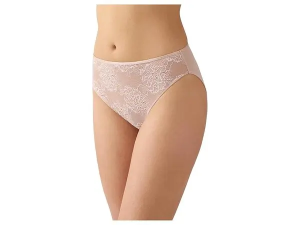 Wacoal High Cut Brief Panty Underwear - Pink